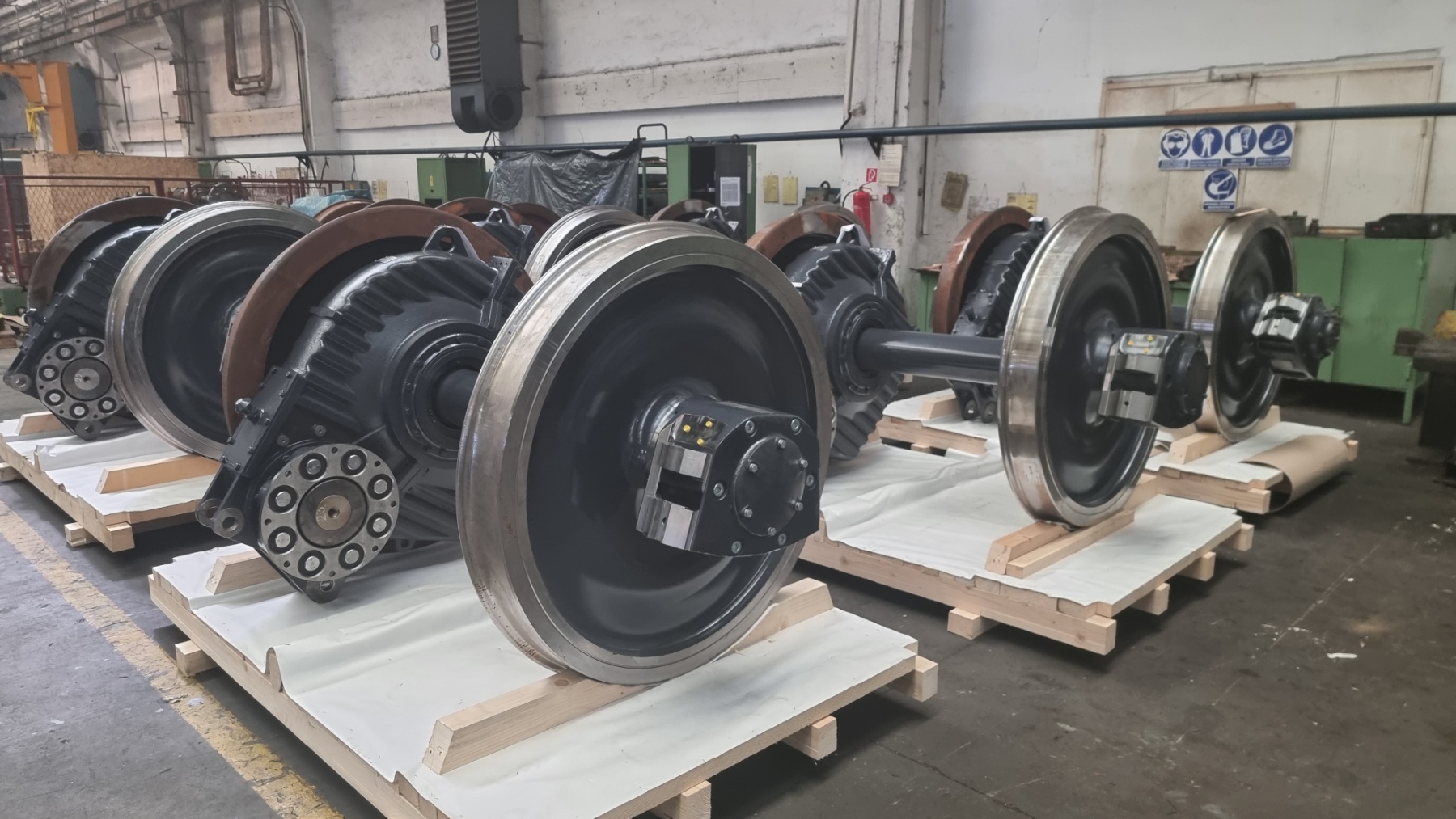 Production and overhauling of wheelsets - Đuro Đaković